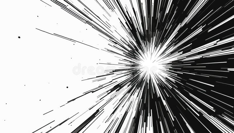 Dynamic Illustration Features Manga Motion Effects with Comic Style ...