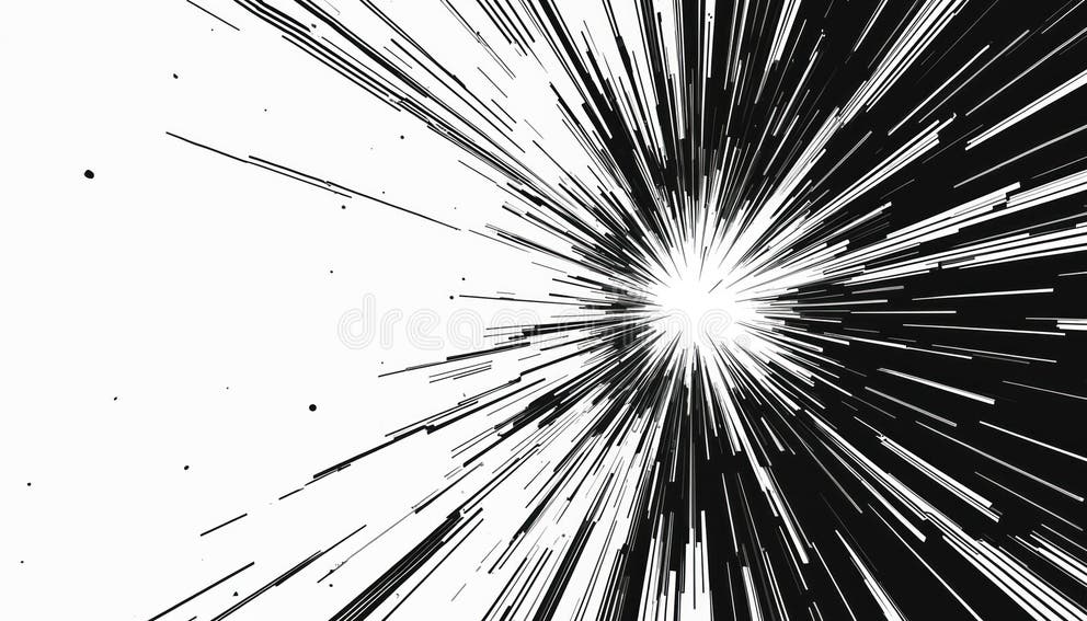 Dynamic Illustration Features Manga Motion Effects with Comic Style ...