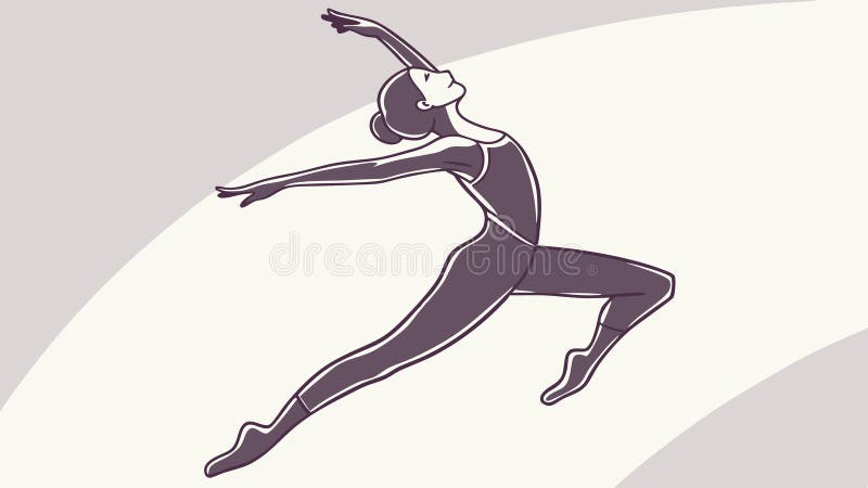 Graceful Dancer in Dynamic Motion, Artistic Expression, Freedom ...