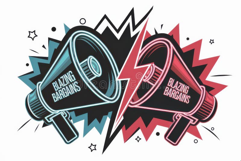 Blazing Bargains Stock Illustrations – 4 Blazing Bargains Stock ...