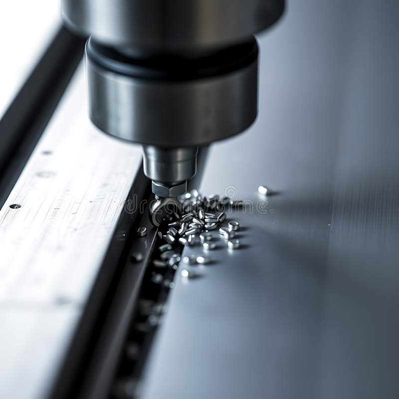 Dynamic Image of a CNC Machine Turret Changing Tools Mid Operation with ...