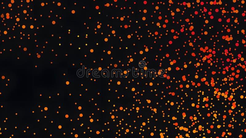 Colorful Abstract Particle Background with Black Backdrop Stock Image ...