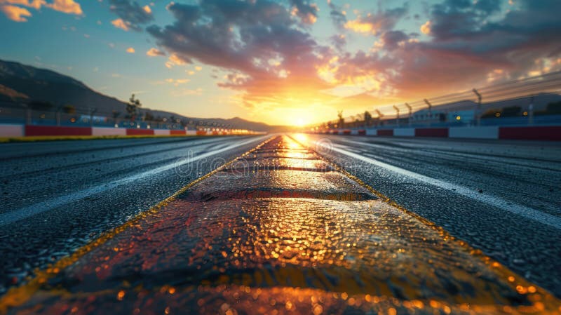 Accelerating To Success: Business Start on the Race Track Stock ...