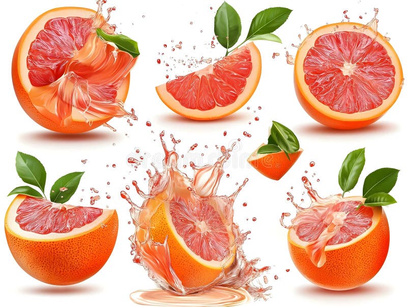 A Dynamic Image of Exploding Oranges, a Visual Representation of a Refreshing Fruit Stock ...