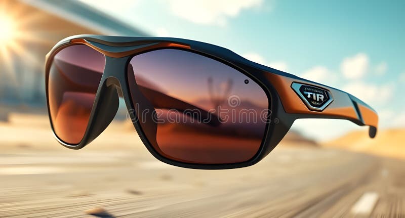 AI-Generated Sporty Wraparound Sunglasses – Dynamic Active Style Stock ...