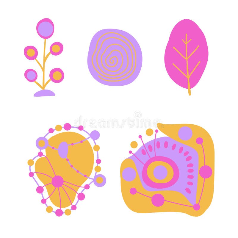 Dynamic and Imaginative Abstract Forms Perfect for Modern, Decorative ...