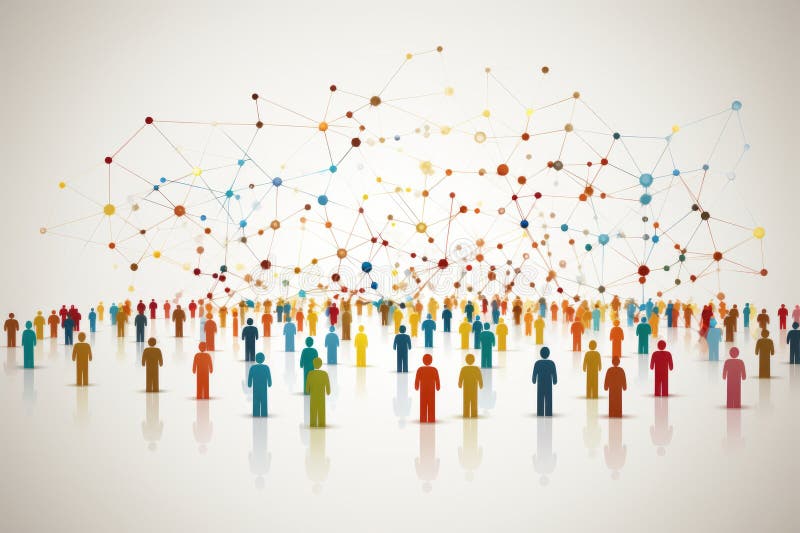 Dynamic Infographics Highlighting Teamwork, Network, and Community ...