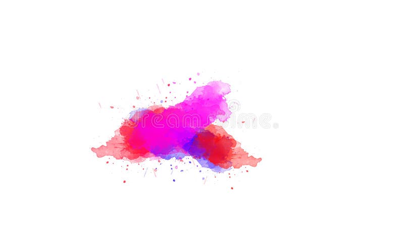 Bold Ink Splash Paint Brush Stroke Art Stock Photo - Image of reveal ...