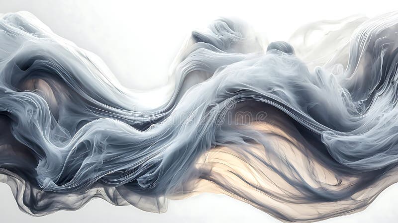 Dynamic Ink Wave Patterns Create Mesmerizing Flow of Soft Textures and ...