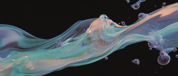 Dynamic Interaction of Bubbles Merging and Separating Against a Black ...