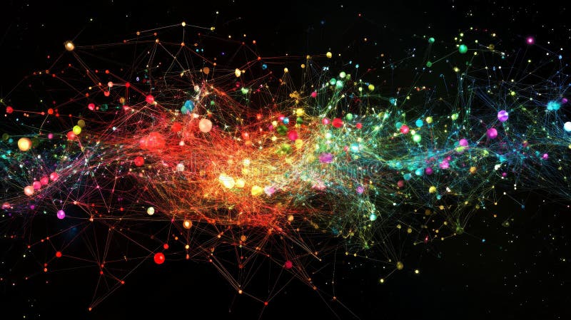 Dynamic Interconnected Data Network Visualizing User Interactions And