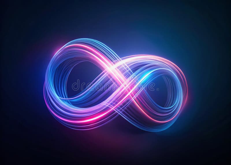 Dynamic Interconnected Lines Abstract Technology Logo Design Captured ...