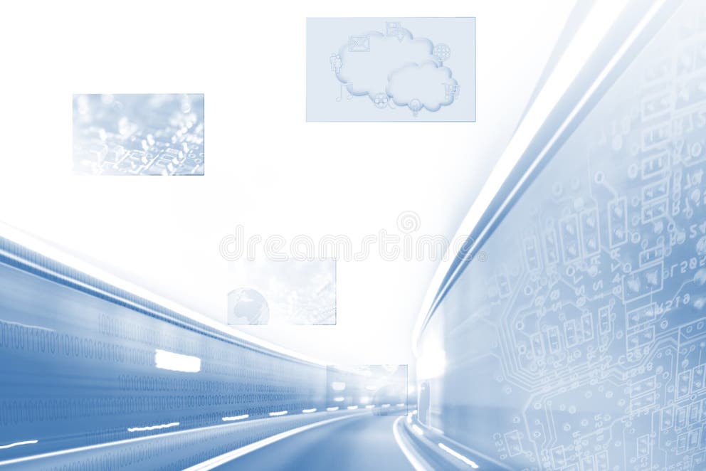 Highspeed internet BG stock illustration. Illustration of technology ...