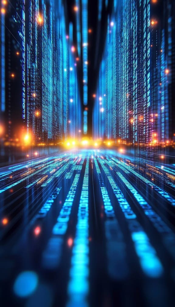 Dynamic Internet Network Infrastructure Future Digital Services and High Connectivity Power ...