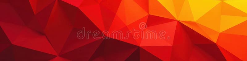 Dynamic Interplay of Red and Yellow Angular Forms , Minimal, Vibrant ...