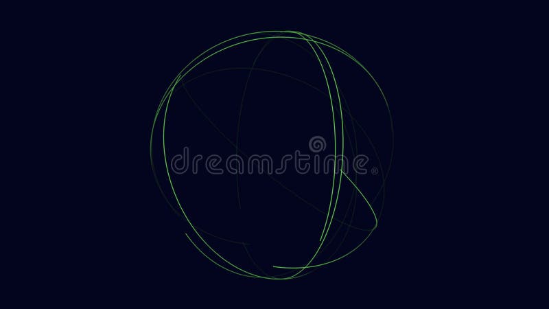 Dynamic Intersection Circle and Line Merge in Harmonious Symmetry Stock ...