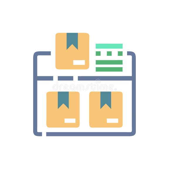 Dynamic Inventory Symbol Illustration Stock Image - Illustration of ...