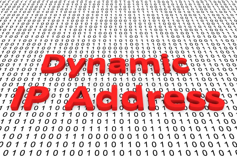 Dynamic IP Address stock illustration. Illustration of abstraction ...