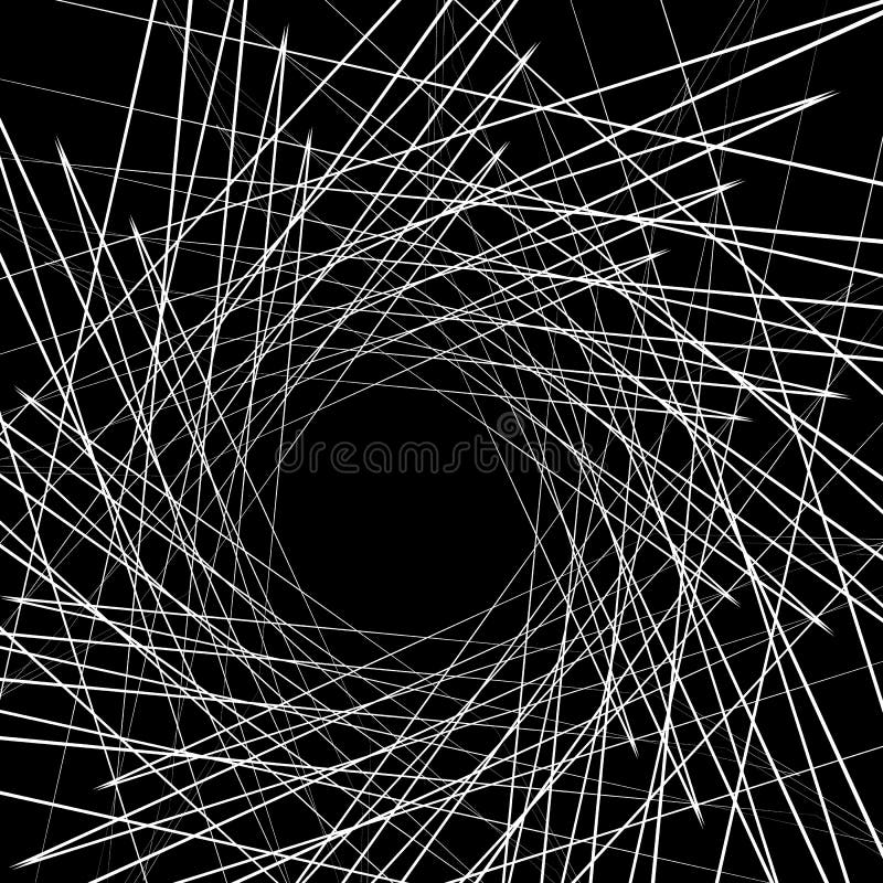 Dynamic Irregular Geometric Lines. Rough, Edgy Abstract Texture ...