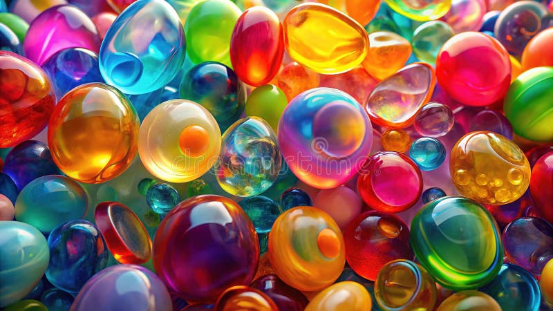 Dynamic Jelly Blob Backgrounds Vibrant Abstract Textures for Creative ...