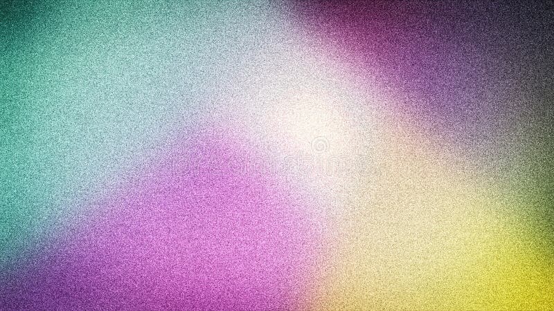 Dynamic 4K Abstract Gradient with Striking Teal, Purple, Yellow, and ...