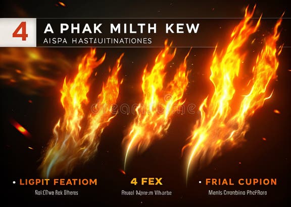 Dynamic 4K Alpha Channel Animation a Fiery 3Step Claw Slash Sequence ...