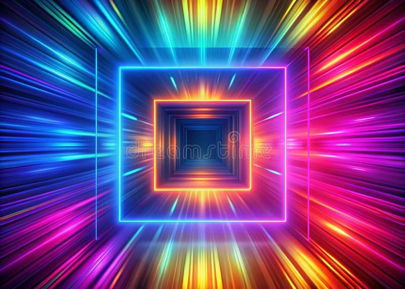 Dynamic 4K Animated Background Loop Futuristic Gradient Squares ...