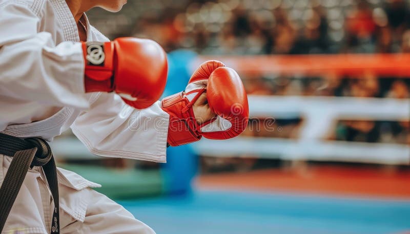 Dynamic Karate Performance Uniform in Motion Highlights Form and ...