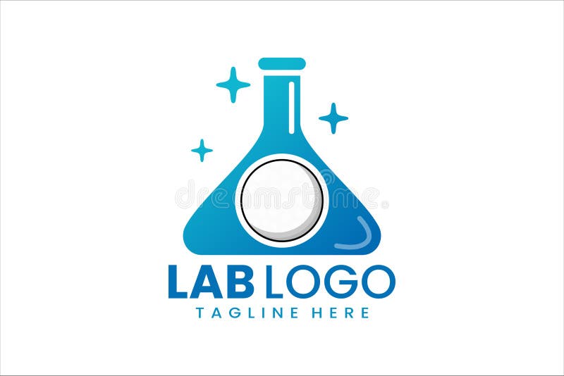 Dynamic Laboratory and Golf Logo Design Stock Illustration ...