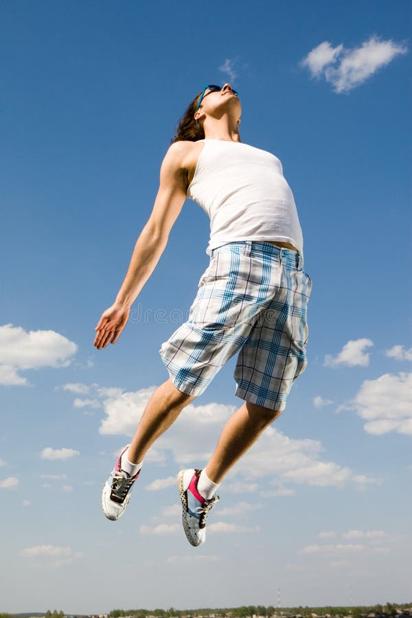 Dynamic lad stock image. Image of healthy, cloud, dynamic - 9957891