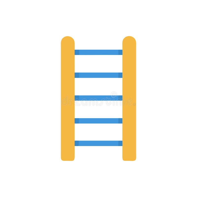 Dynamic Ladder Symbol Illustration Stock Image - Illustration of ...