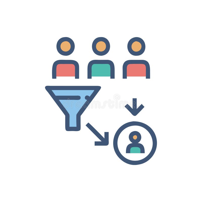 Dynamic Lead Conversion Symbol Illustration Stock Image - Illustration ...