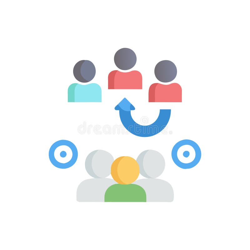 Dynamic Lead Generation Symbol Illustration Stock Photo - Illustration ...