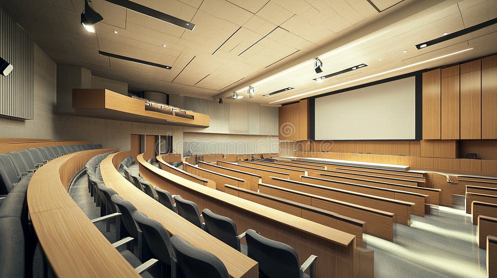 Dynamic Lecture Hall Design with Faculty and Students for University ...
