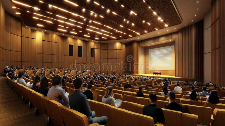Dynamic Lecture Hall Design with Faculty and Students for University ...