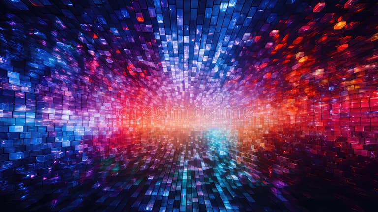 Dynamic led screen texture stock illustration. Illustration of design ...