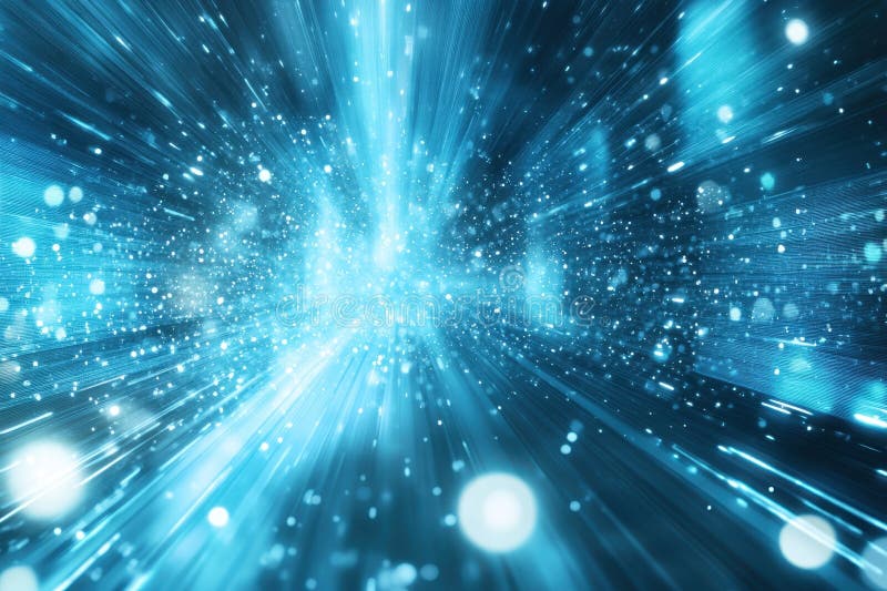 Dynamic Light Beams and Particles Create a Surreal Cosmic Atmosphere in ...