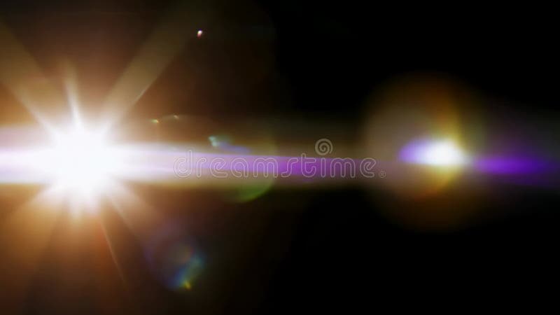 Dynamic Light Burst Transition with Vibrant Lens Flare Effects and ...