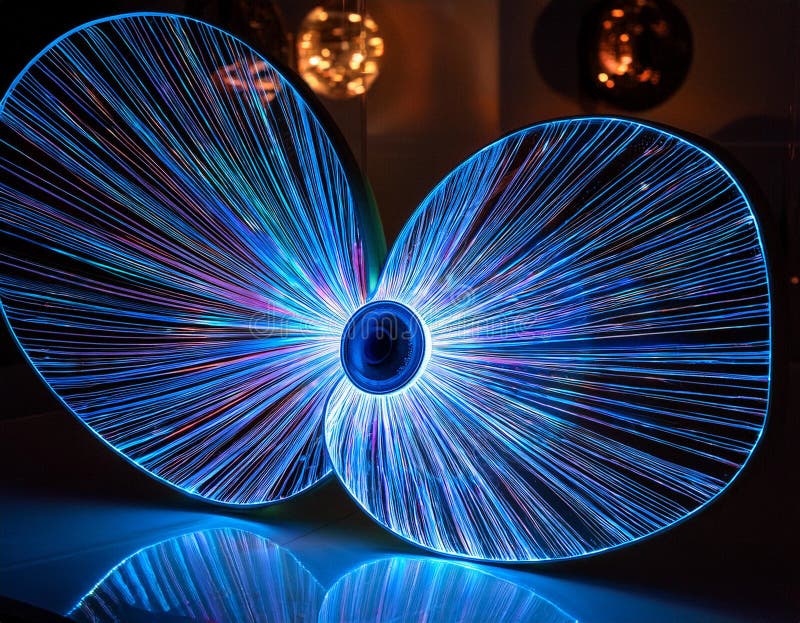 A Dynamic Light Installation with Interactive Projections Shaped Like ...