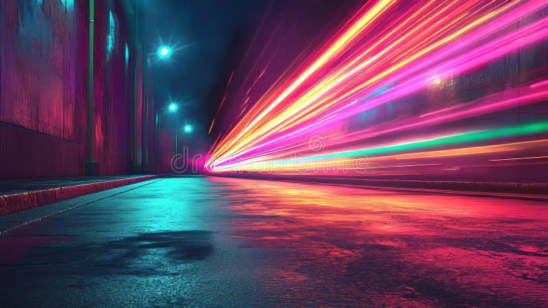 Dynamic Light Streaks Bring about Captivating Visual Effects in Bright ...