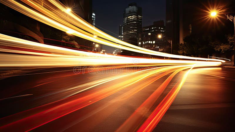 Dynamic light swoosh stock illustration. Illustration of photographer ...