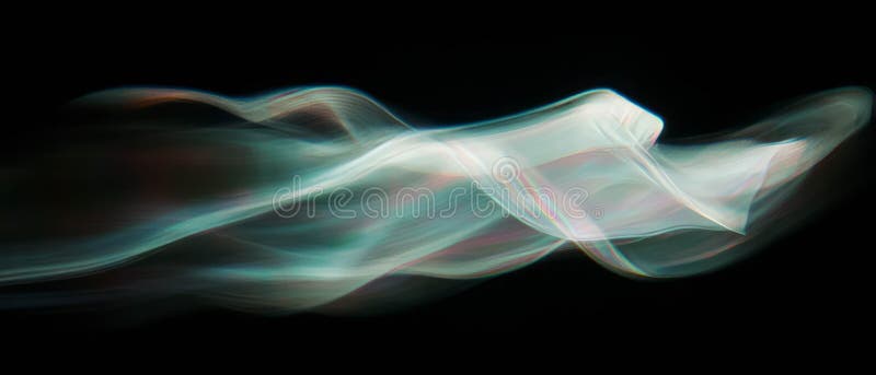 Dynamic Light Trails Creating Mesmerizing Motion Effects Against a ...