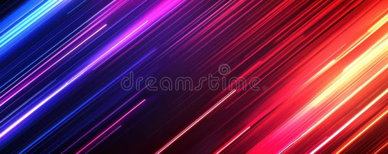 Dynamic Light Trails Digital Space Graphic Design Abstract Environment ...