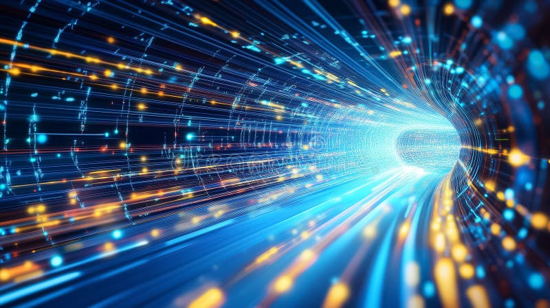 Dynamic Light Trails Illustrate Rapid Data Transmission through a High ...