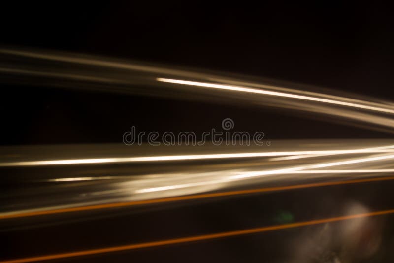 Dynamic Light Painting with Black Background Stock Illustration ...