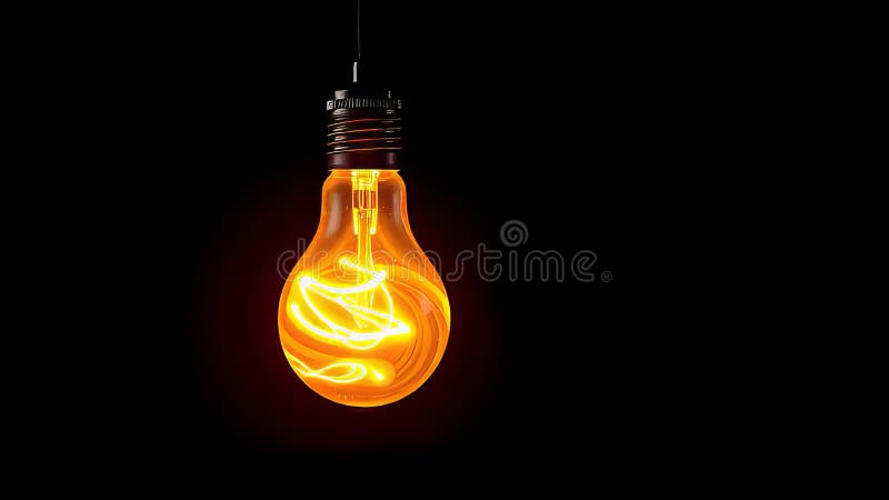Glowing Filament Pulses Stock Illustrations – 2 Glowing Filament Pulses ...