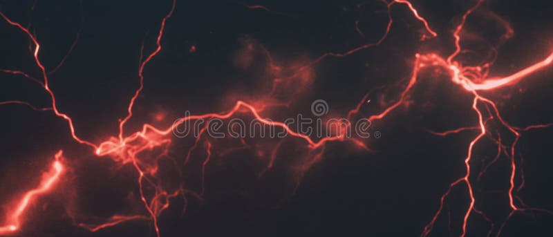 Dynamic Lightning Overlay with Lens Flares Effects on Dark Backdrop for ...
