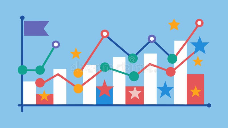 A Dynamic Line Graph Tracking the Rise and Fall of Approval Ratings for ...