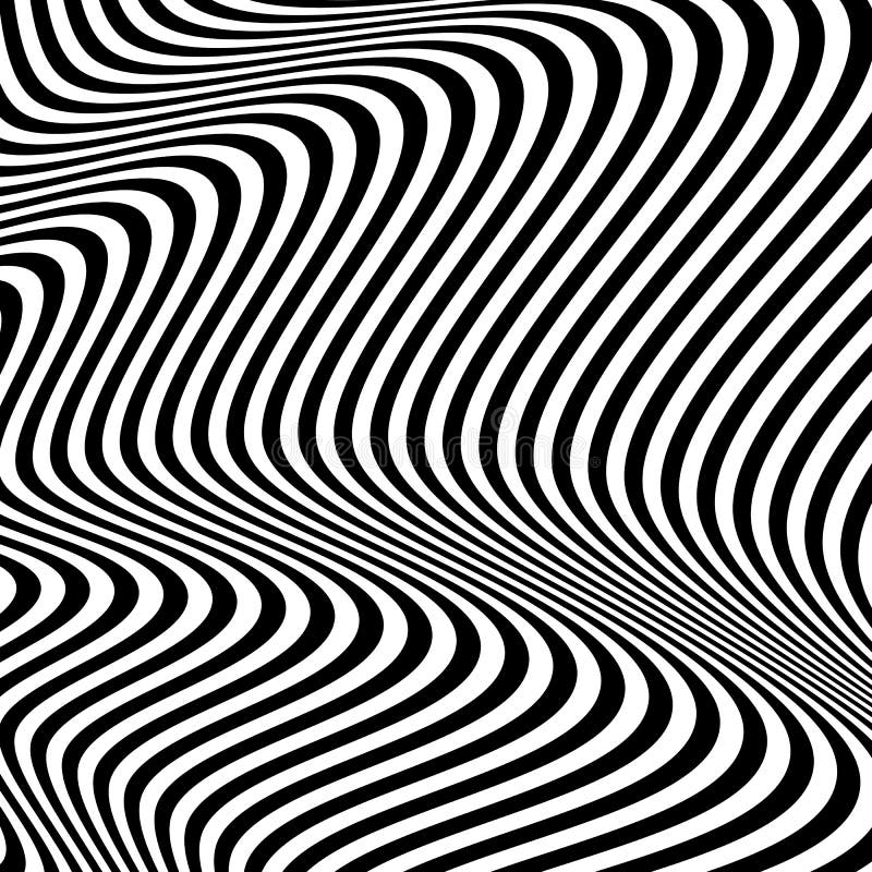 Dynamic Lines Abstract Pattern Vector Illustration Great C Stock ...