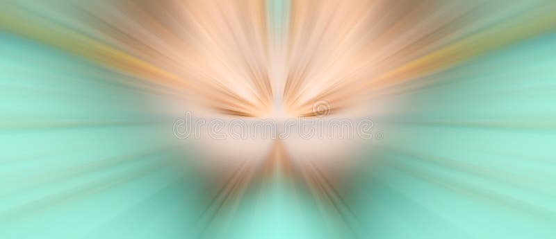 Dynamic Green Lines of Light. Light from Central Point Stock Image ...